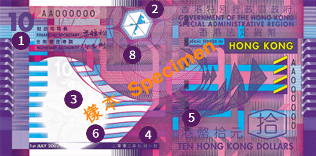 Hong Kong Monetary Authority - Ten-Dollar Paper Note